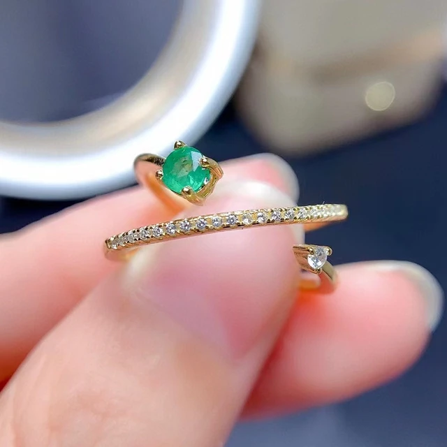 Designer Emerald Rings