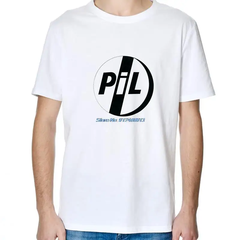 Public Image Ltd Pil Summer T Shirt For Man Cotton O-Neck Short Sleeve ...