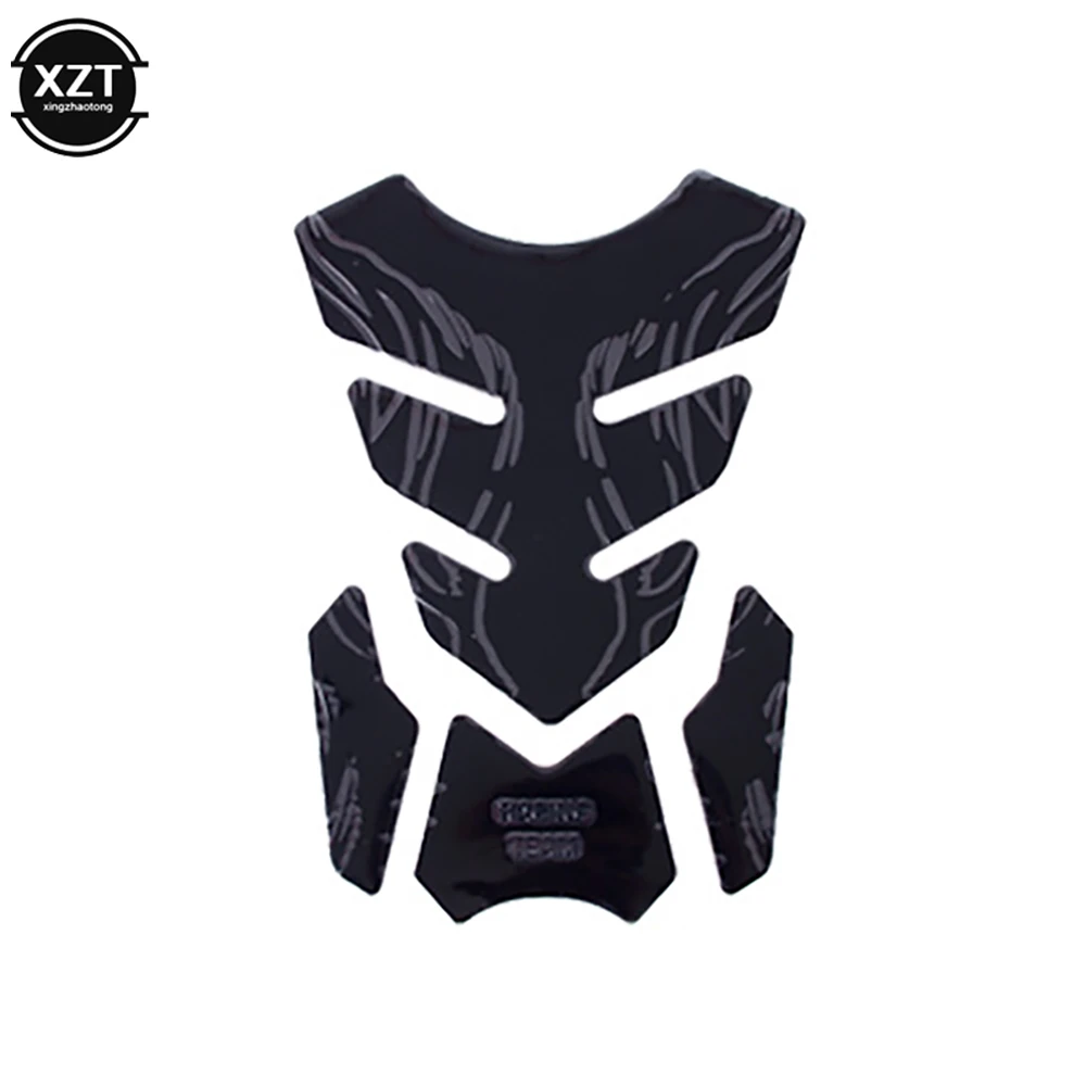 For Honda Yamaha Tankpad Sticker Fishbone 3D Tank pad Stickers Oil Gas ...