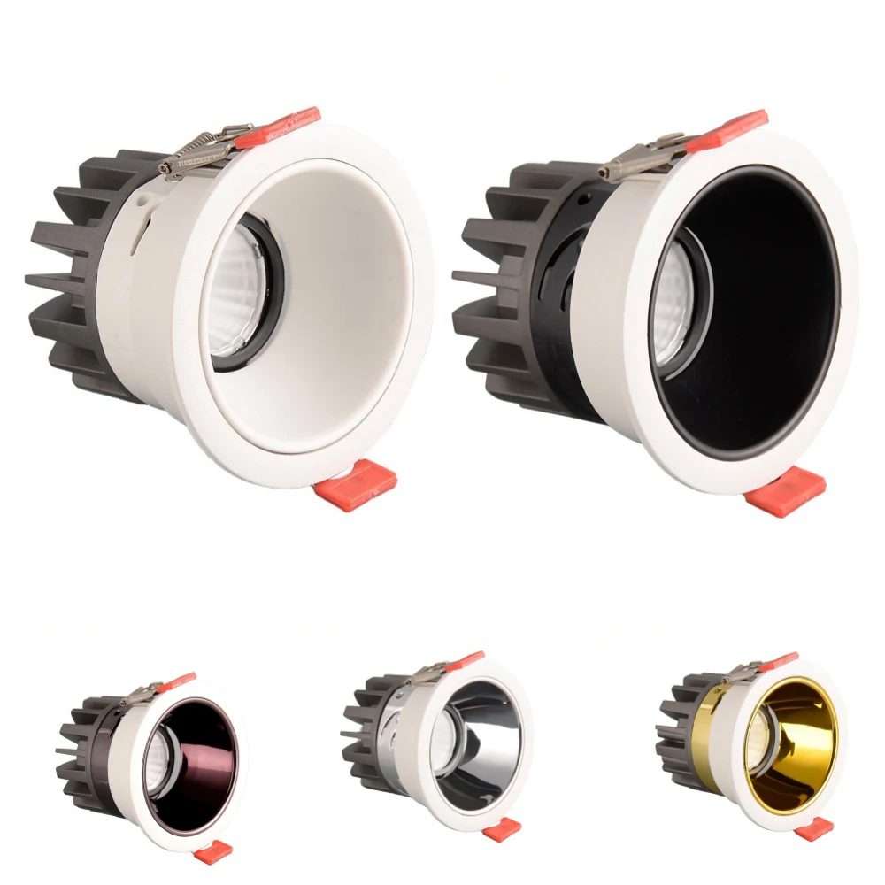 Recessed LED Spotlights Dimmable Downlights Home Decor Lighting Living ...