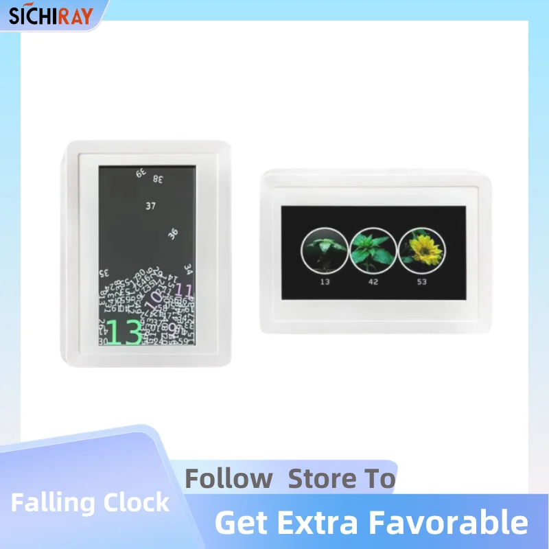 Living-Room-Bedroom-Creative-clock-Smart-clock-Desktop-digital-fall ...