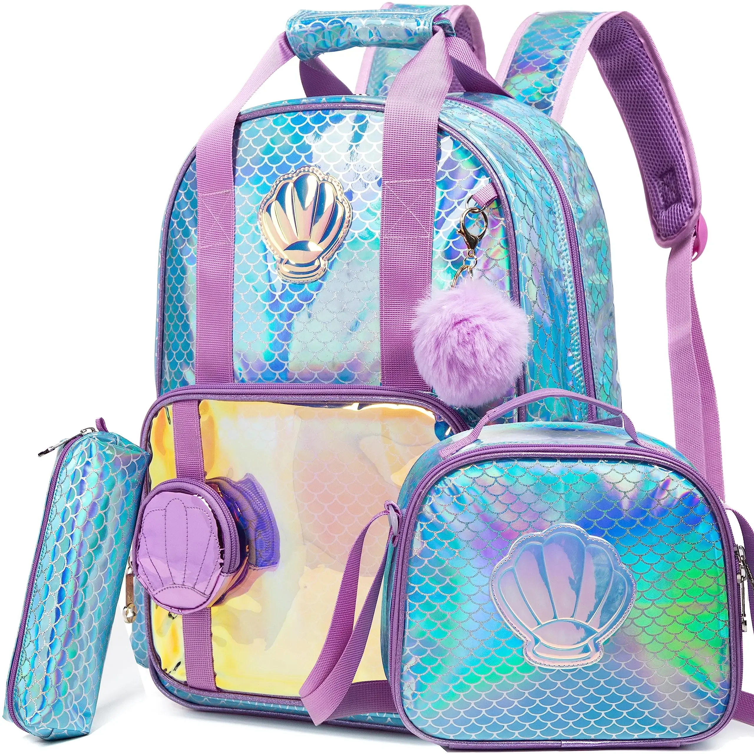 BIKAB-Bookbag-for-Girls-Backpack-for-Girls-rainbow-and-star-School-Bag ...