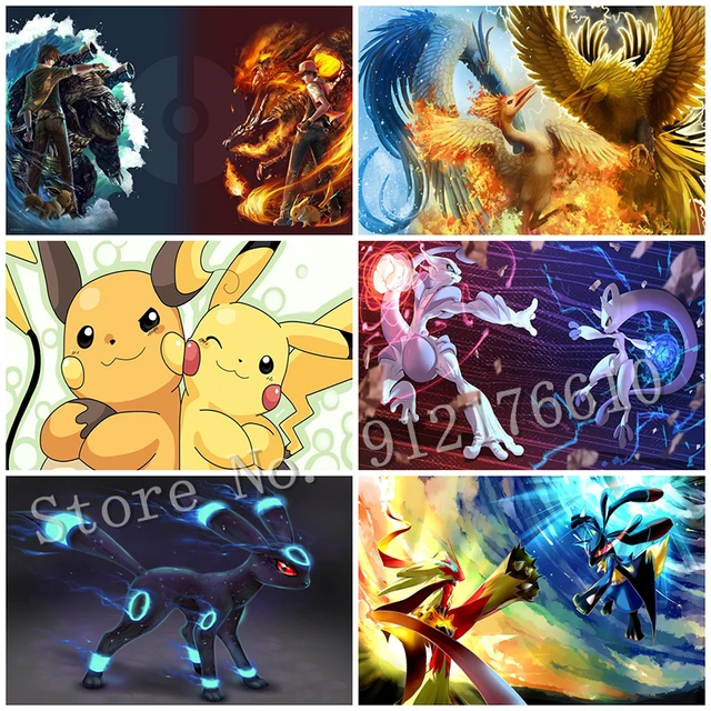 Legendary Pokemon Collage