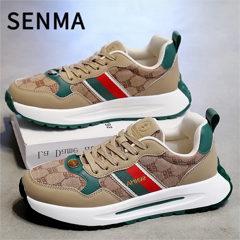 SENMA Luxury Men's Shoes Men Casual Shoes Men's Skateboard Shoes Retro ...