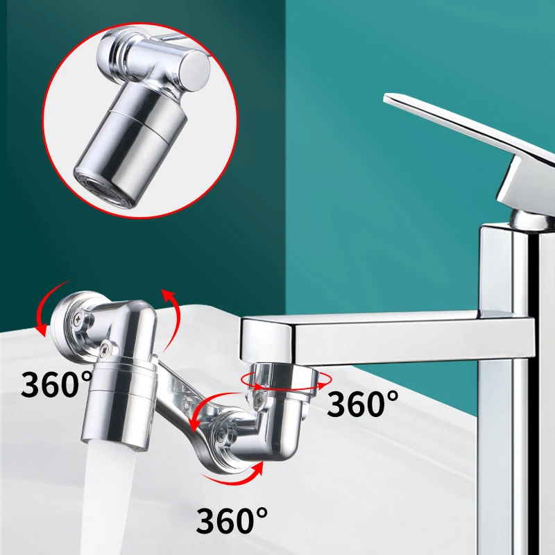 ABS/Full Copper Core Rotating Kitchen Faucets Kitchen Universal 1080 ...