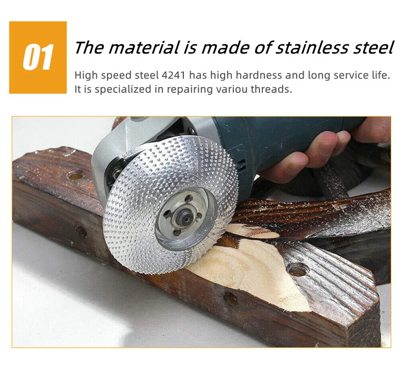 Wood grinding disc with rapid cutting and grinding ability, these ...