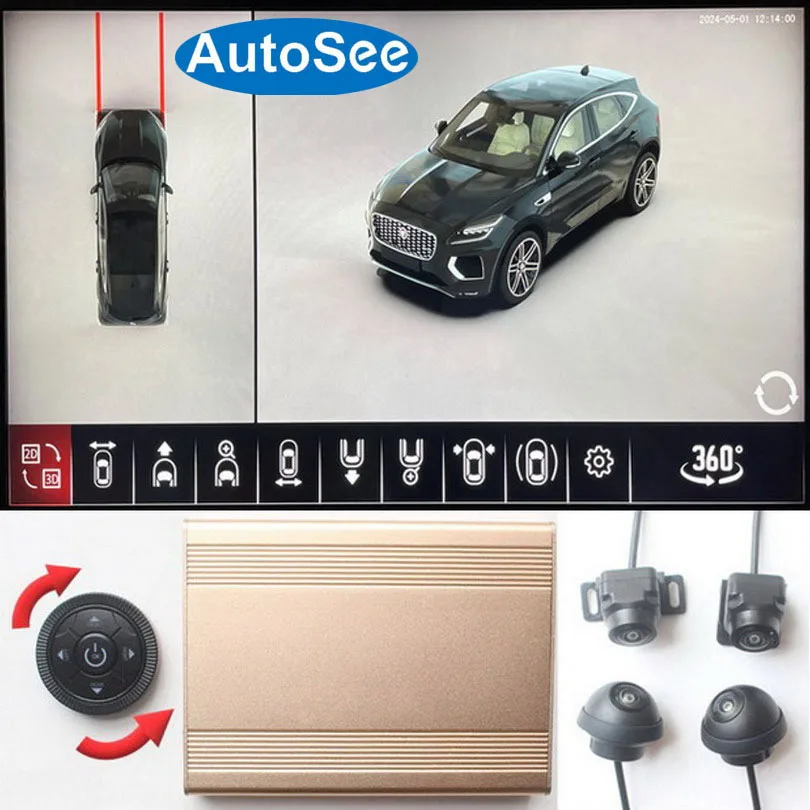 for-MG-ZS-HS-car-360-degree-camera-bird-eye-3D-panoramic-view-back ...