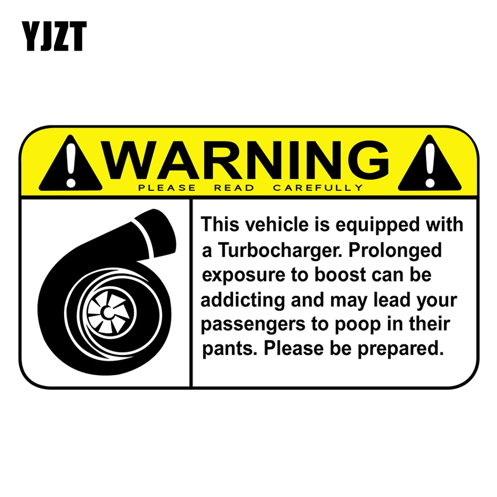YJZT-15-2CM-8-6CM-Car-Sticker-Funny-Warning-Sign-Turbo-Boost-Decal-PVC ...