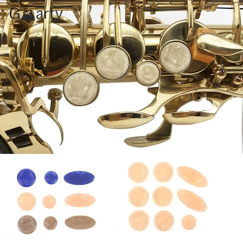 9pcs-set-Alto-Tenor-Soprano-Saxophone-Sax-Pearls-Key-Buttons-Inlays ...