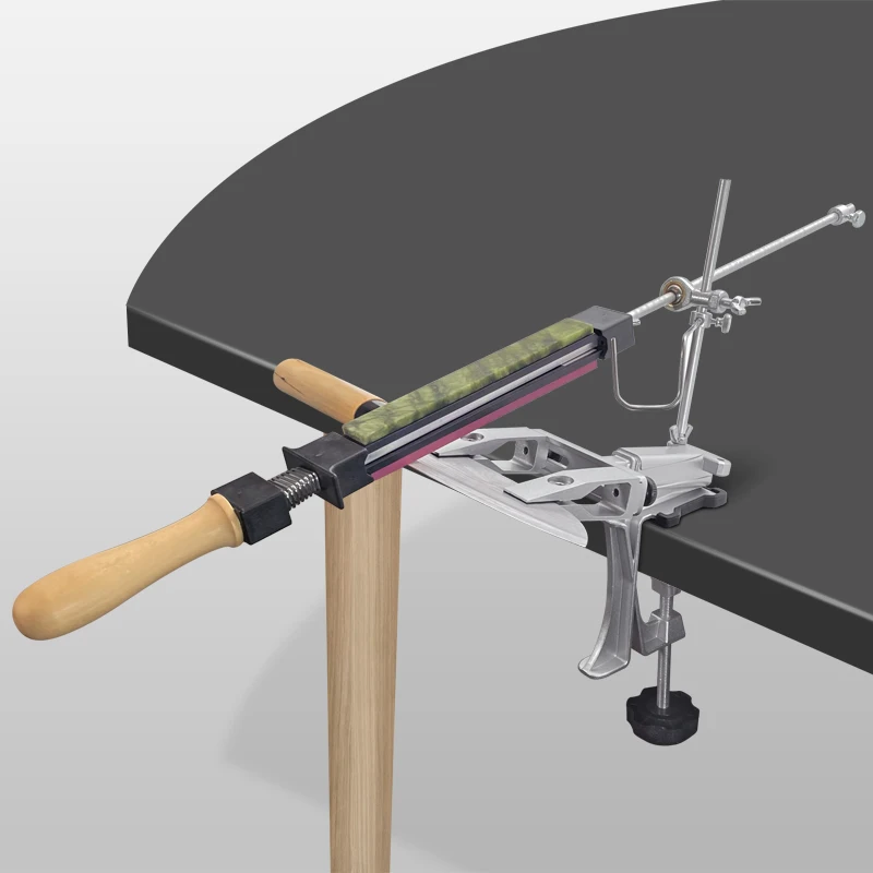 NEW-Manual-Fixed-Angle-Knife-Sharpener-System-Machine-Pro-Full-Set-Diamond-Whetstone-Sharpening ...