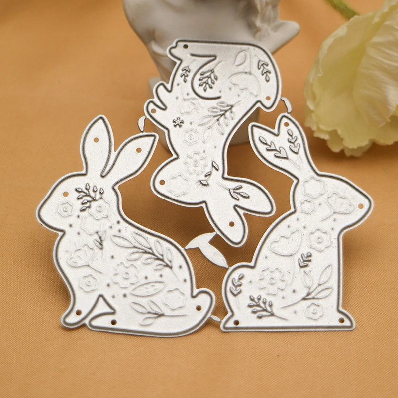 Die Cut Rabbit Metal Cutting Dies | White Rabbit Metal Cutting Die ...