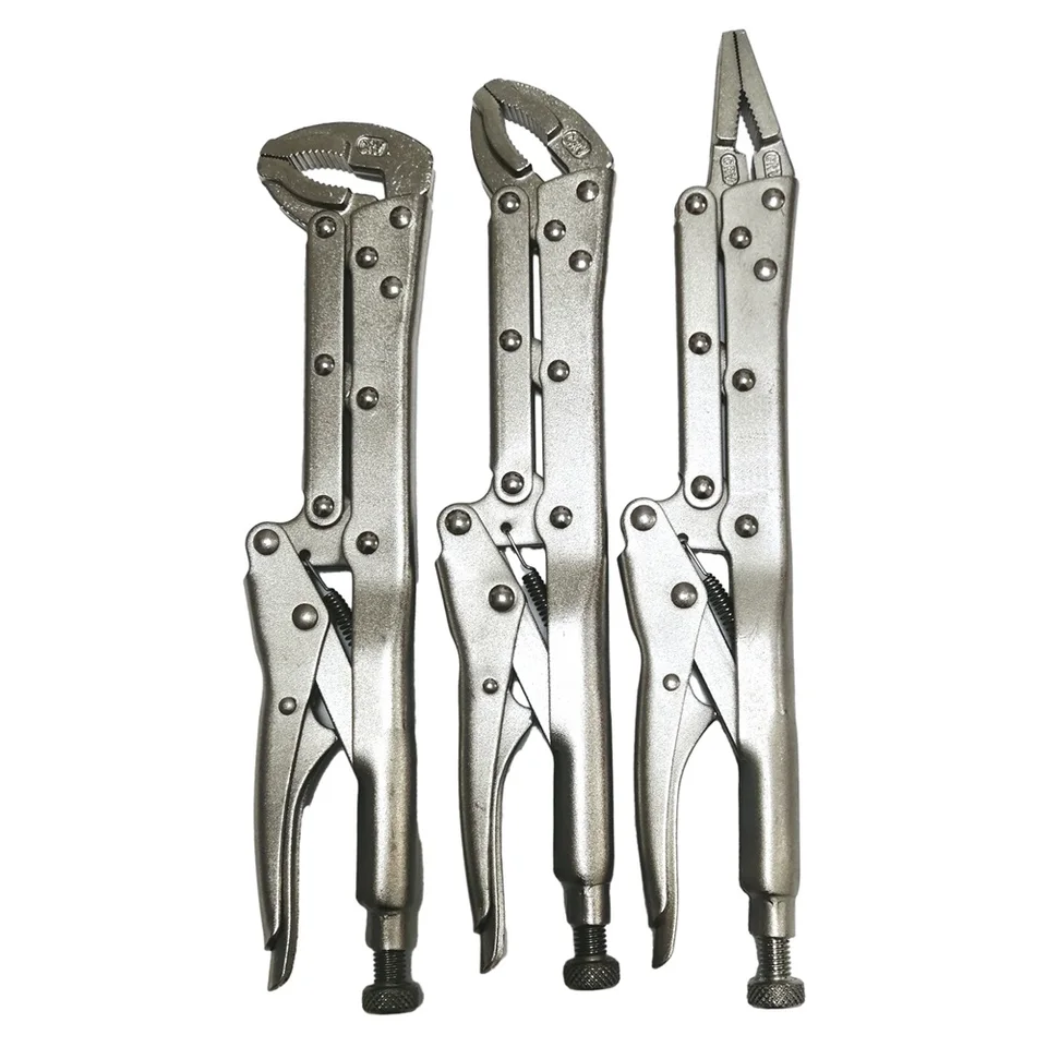 Kit De Pince KING 15" Extended Reach Locking Pliers - Straight & 45/90 ...