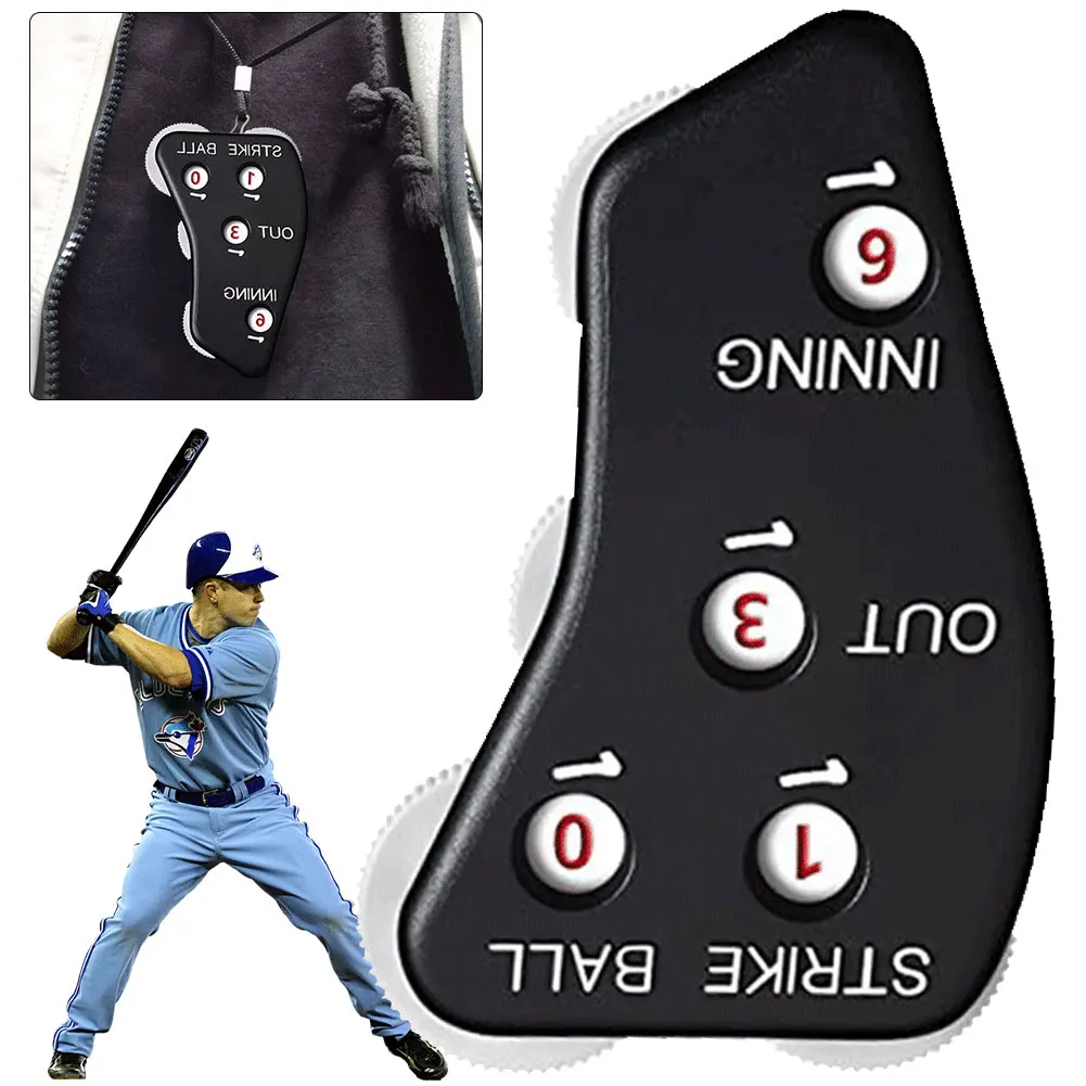 4-Wheel-Referee-Counter-Baseball-Umpire-Clicker-Handheld-Softball ...