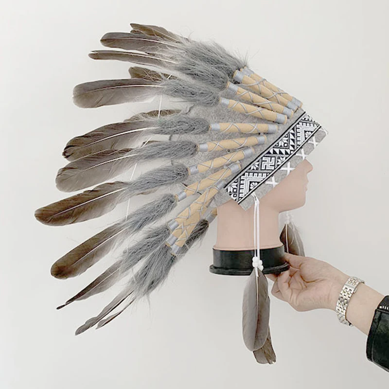 Native American Feather Hair