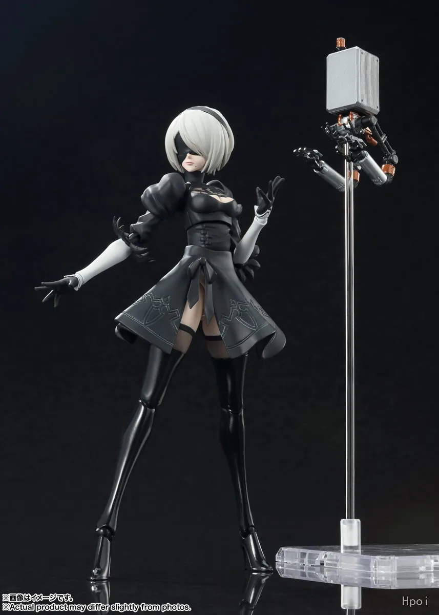 В наличии Оригинальные BANDAI S.H. Фигуртс SHF 2B Yorha No. 2 Type B ...