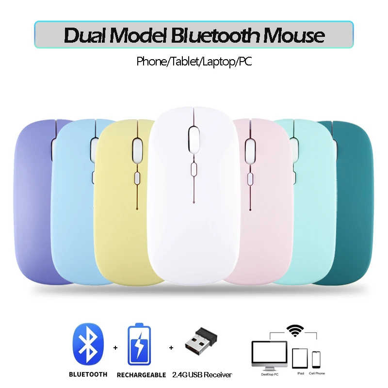 Rato-sem-fio-silencioso-recarreg-vel-dula-modelo-tablet-bluetooth-rato ...