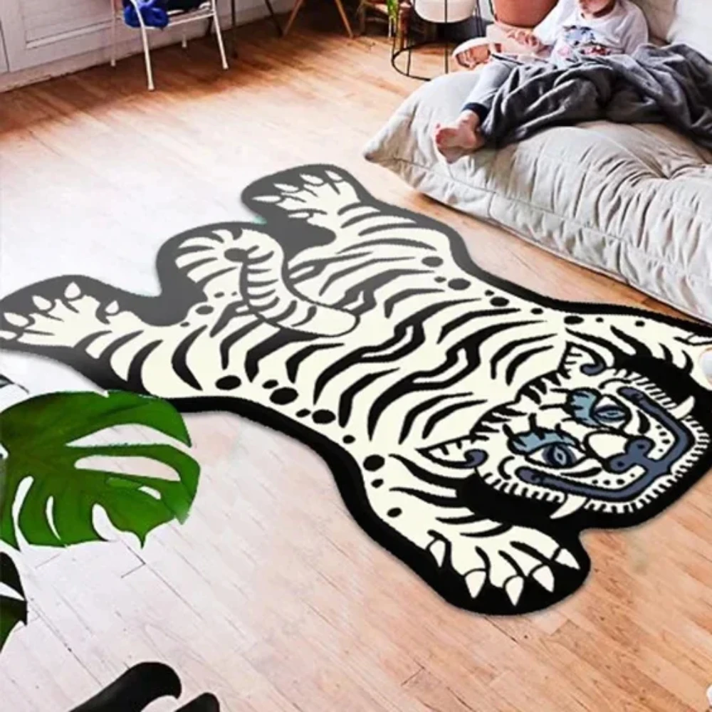 Cartoon-Animal-Floor-Mat-Soft-Thickened-Fluffy-Plush-Area-Rugs-Bedroom ...