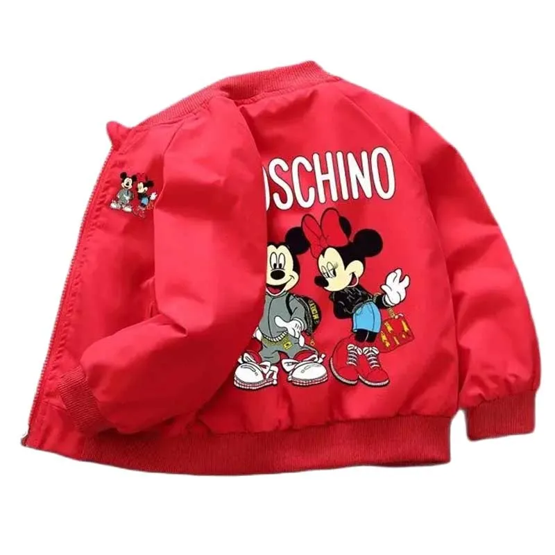 Chaqueta-con-cremallera-para-ni-os-peque-os-abrigo-de-Mickey-Mouse-Pato ...