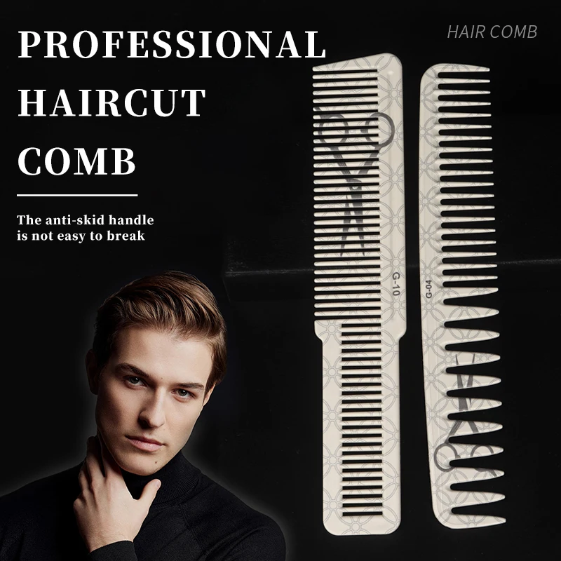 Ultra-Thin Men Hair Styling Point-Tail Combs Anti-Static Heat Resistant ...