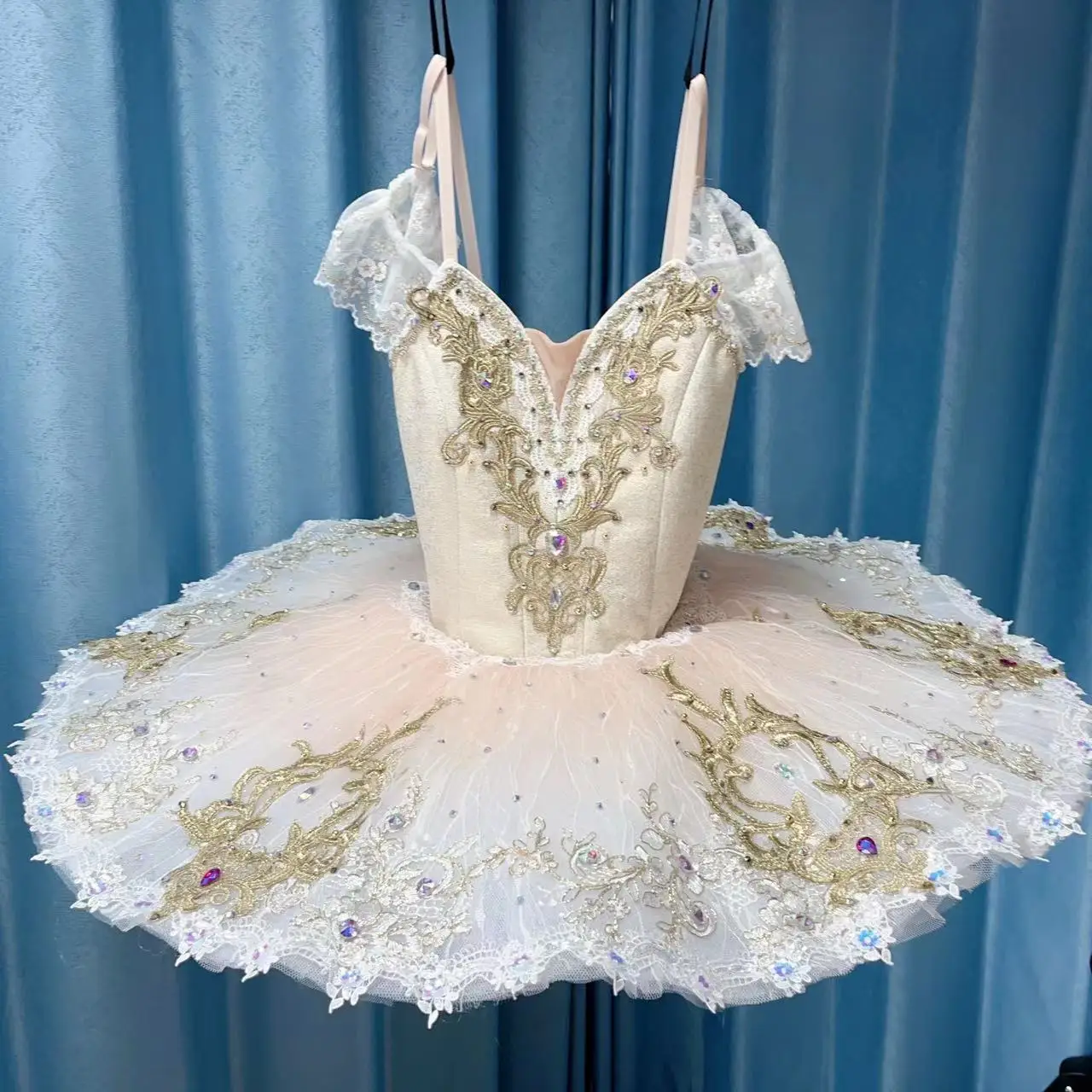 2024-new-white-ballet-tutu-skirt-professional-competition-performance ...