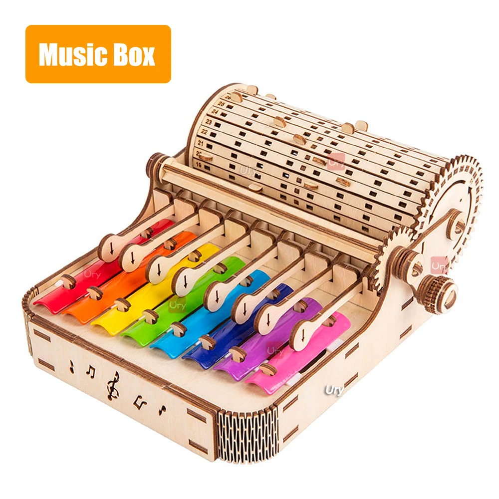 URY-3D-Wooden-Piano-Hand-Crank-Xylophone-Percussion-Musical-Instruments ...