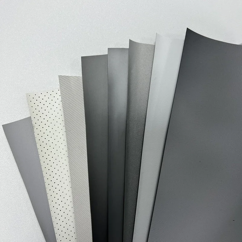 Projection Screen Fabric Free Sample Curtain Material ALR PET Crystal T ...