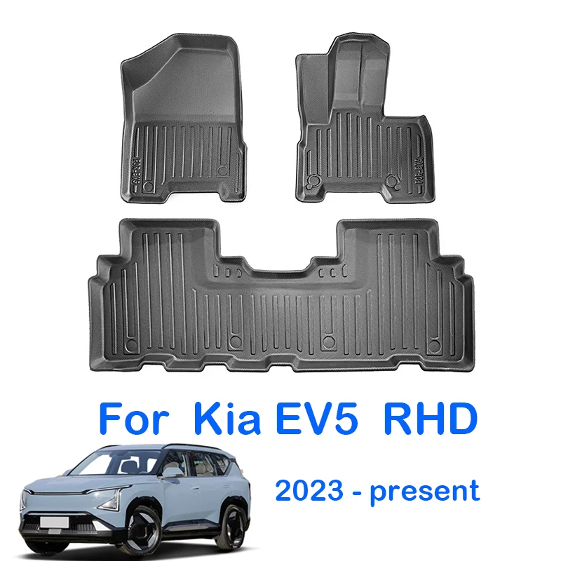 Customized RHD Car Floor Mats For Kia EV5 2023-present 2025 Boot Liner ...