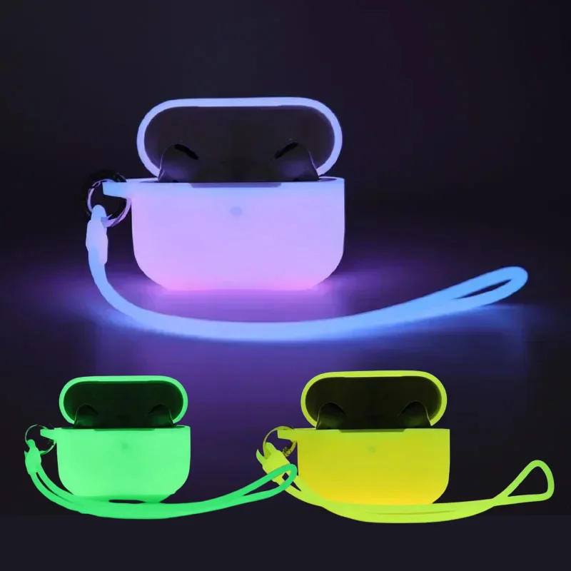 Luminous Silicone Case for Apple AirPods Pro Thickness Protective Shell ...