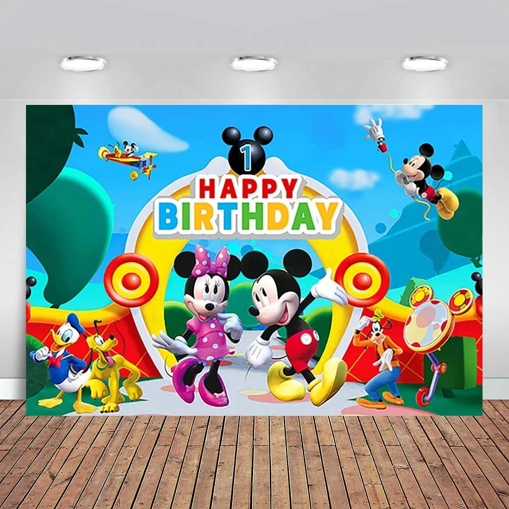 Mickey Mouse Clubhouse Backdrop