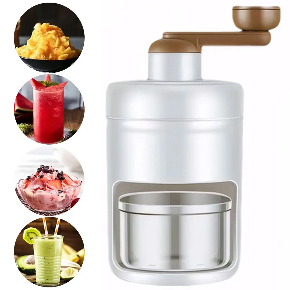 500ML-Hand-Crank-Shaved-Ice-Maker-Multifunction-Ice-Crusher-Machine ...