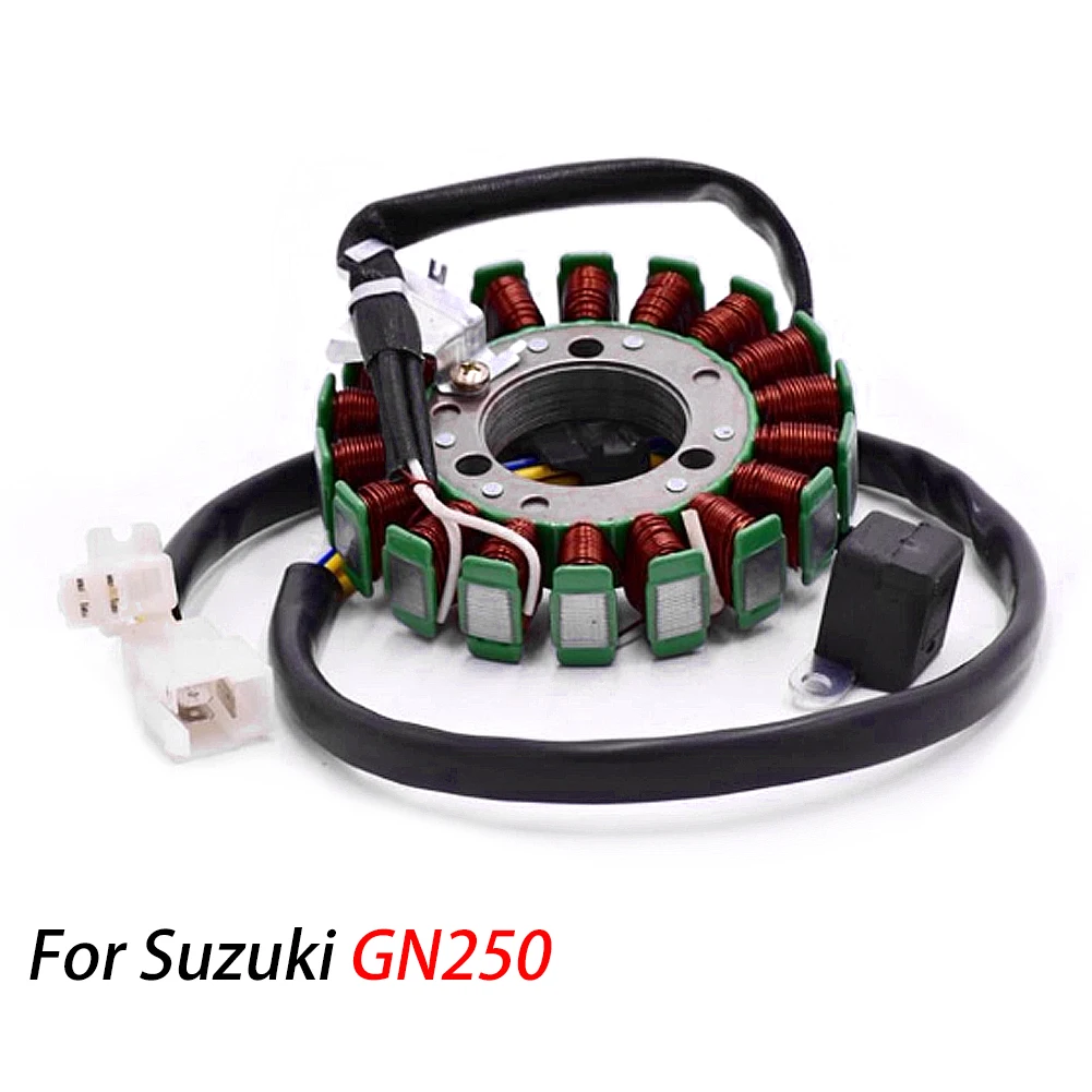 Motorcycle-Generator-Stator-Coil-for-Suzuki-GN250-1982-2001-TU250-1997 ...