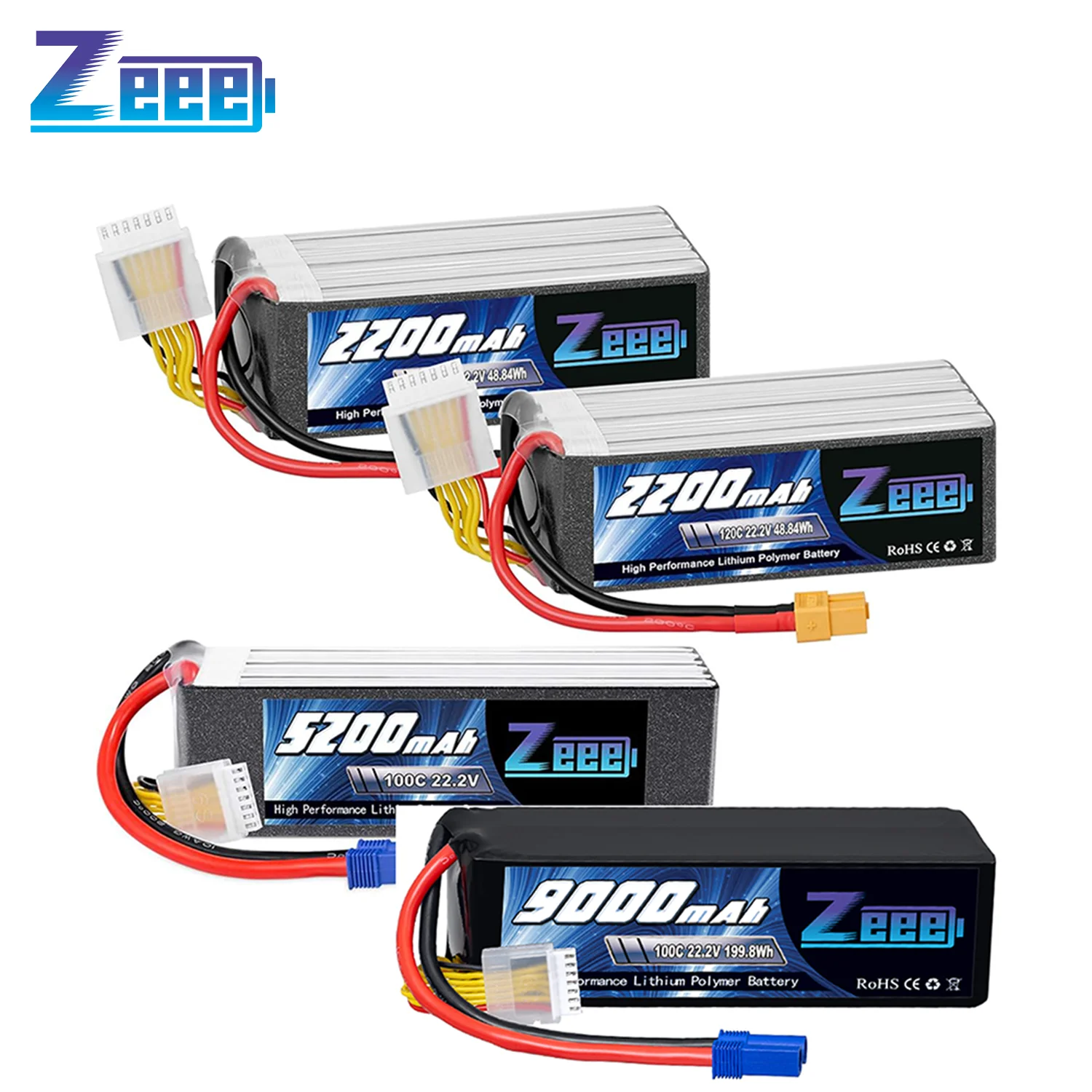 ZEEE-Lipo-Battery-6S-1300mah-2200mah-3300mah-4000mah-5200mah-6000mah ...