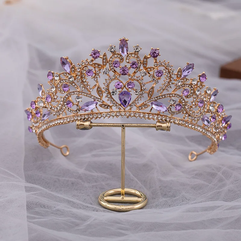 Purple And Gold Crown