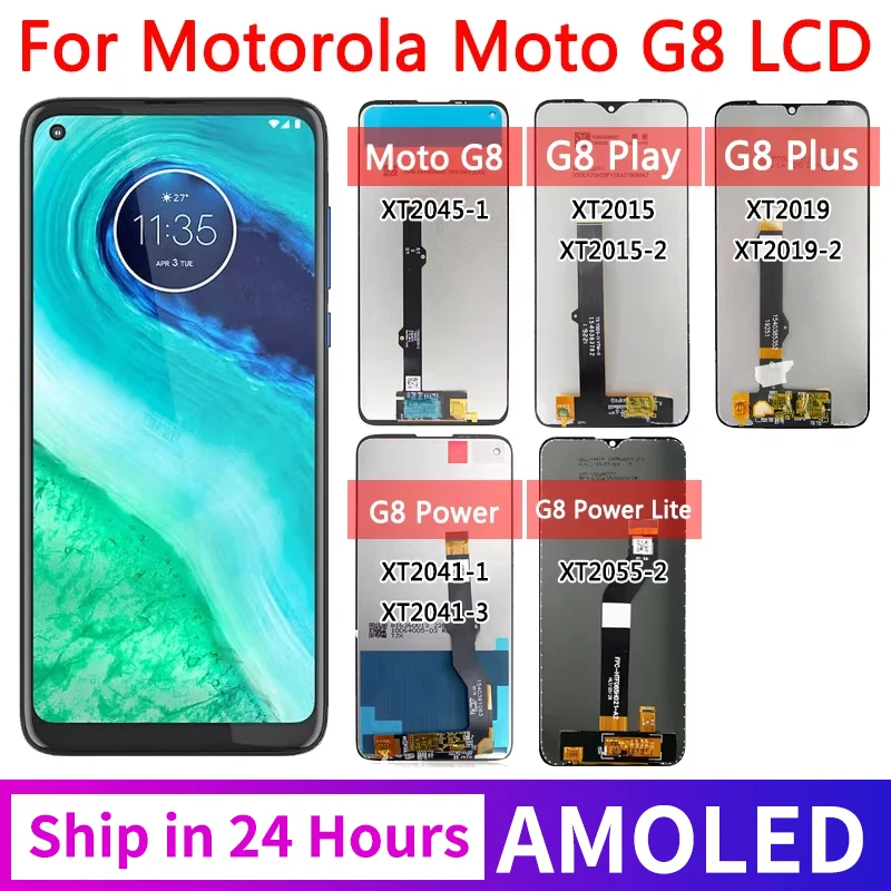 OEM For Motorola Moto G8 Play G8 Plus G8 Power Lite LCD Display Touch ...