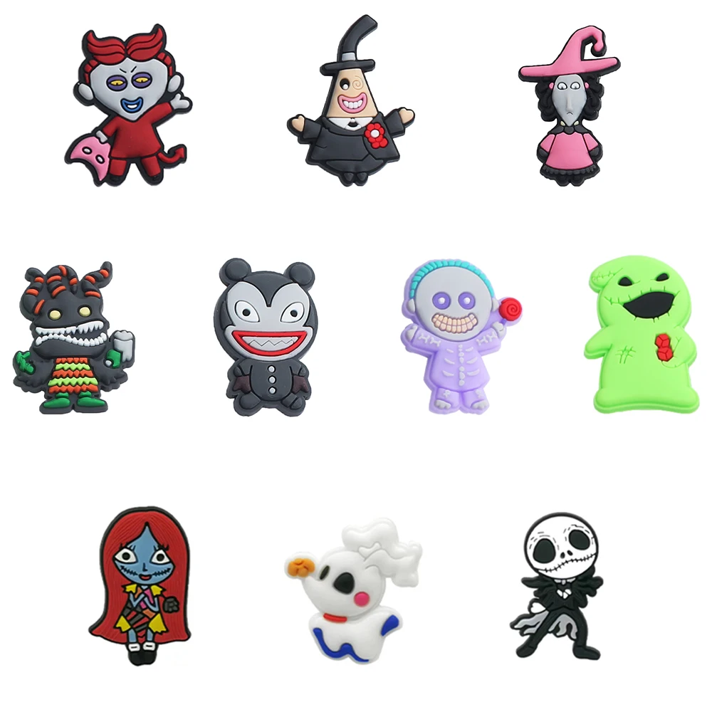 10pcs-set-The-Nightmare-Before-Christmas-Shoe-Charms-PVC-Accessories ...