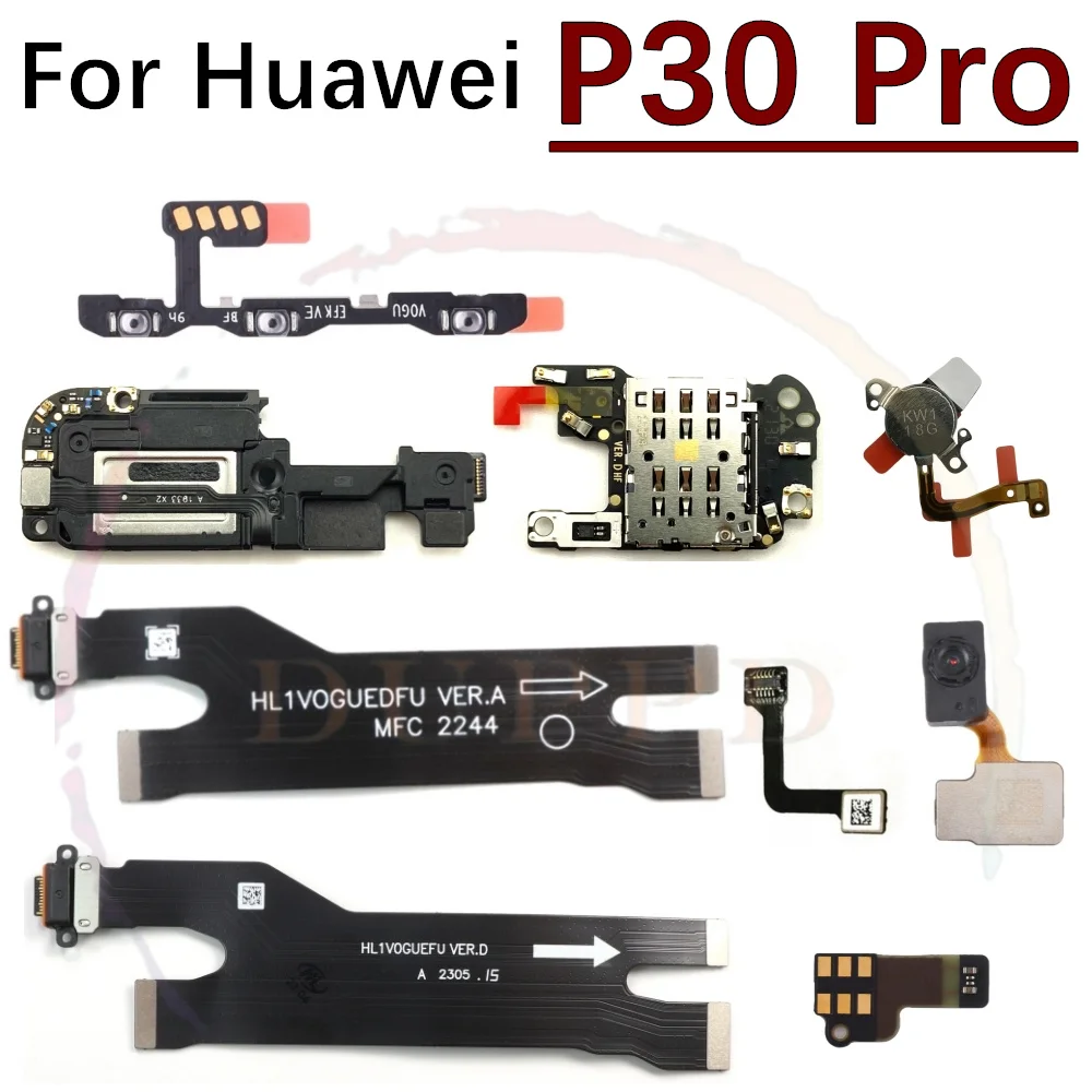 Microphone-SIM-Board-For-Huawei-P30-Pro-Loudspeaker-Ringer-Buzzer ...