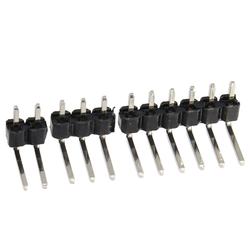 20pcs-2-54mm-Single-Row-Right-Angle-PCB-Board-Copper-Pin-Header ...