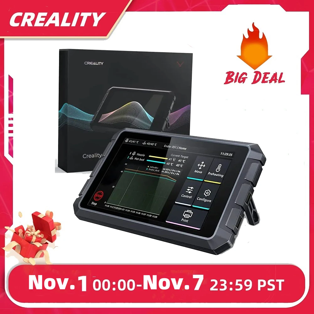 CREALITY-Sonic-Pad-7-Inch-Touch-Screen-3D-Printer-Smart-Pad-for-Ender-3 ...