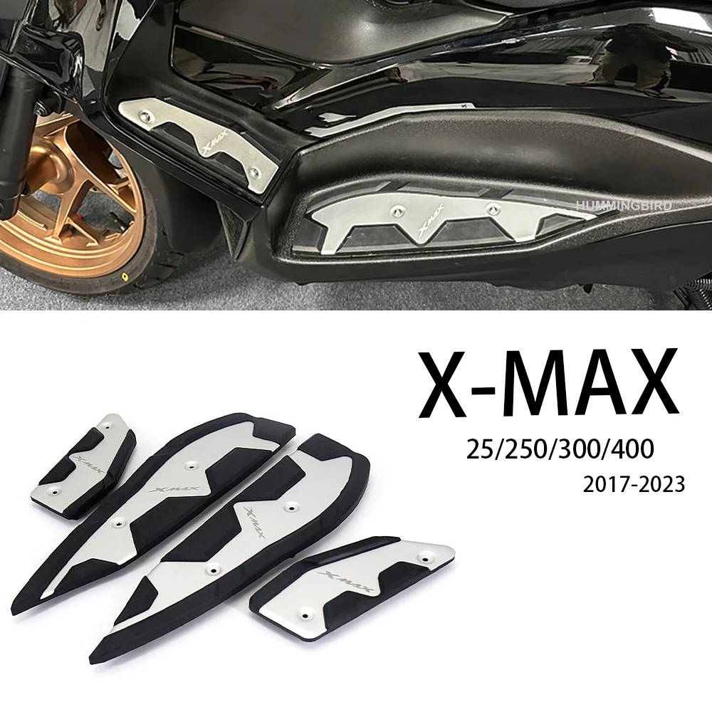 For-Yamaha-XMAX-300-XMAX-125-Footrest-Pedal-Kit-Foot-Pad-Pedals-XMAX ...