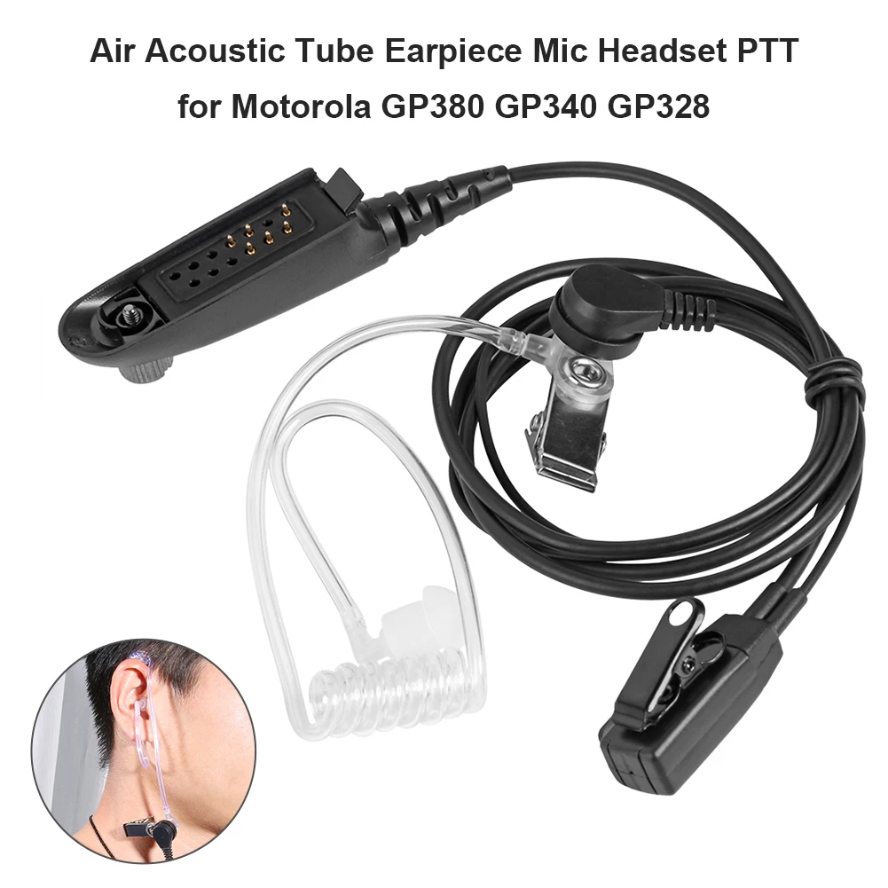 1-Pair-Multifunctional-Air-Acoustic-Tube-Earpiece-Mic-PTT-Headset-Portable-Radio-Walkie-Talkie ...