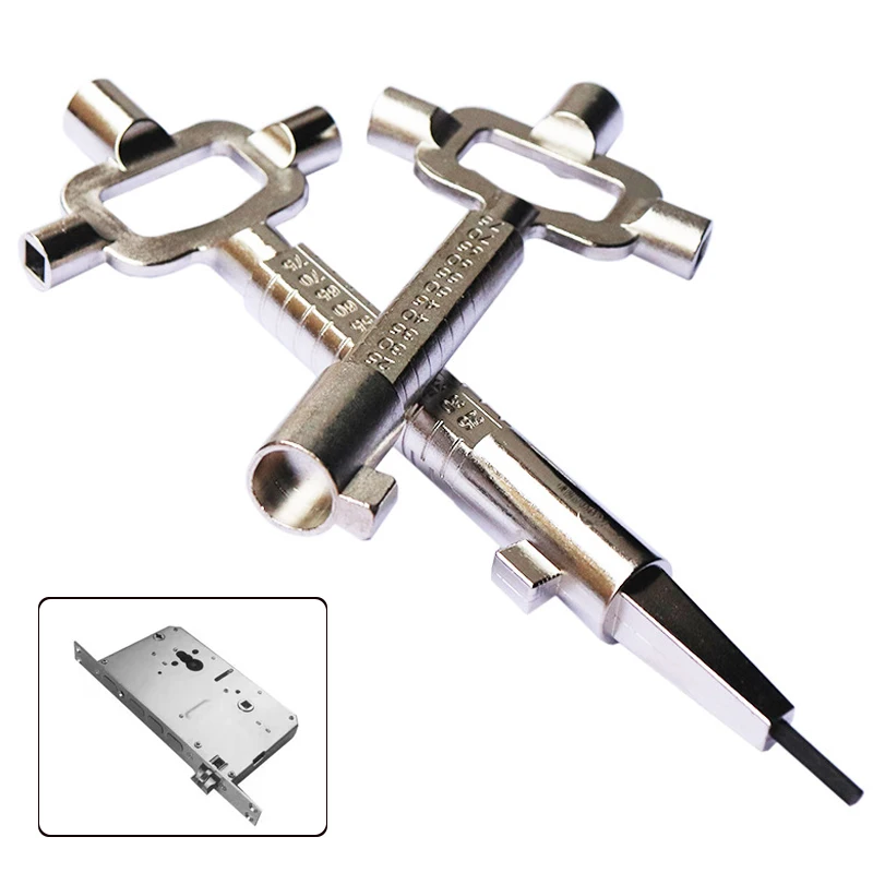 2pcs Locksmith Tool Zinc Alloy Lock Cylinder Auxiliary Adjustment Lever Multi Purpose Cylinder ...