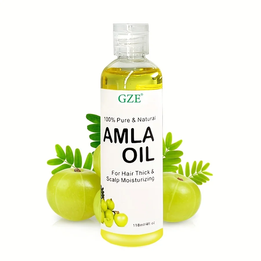 GZE-Amla-Hair-Oil-For-Healthy-Hair-Shine-and-Moisturized-Scalp-Indian ...