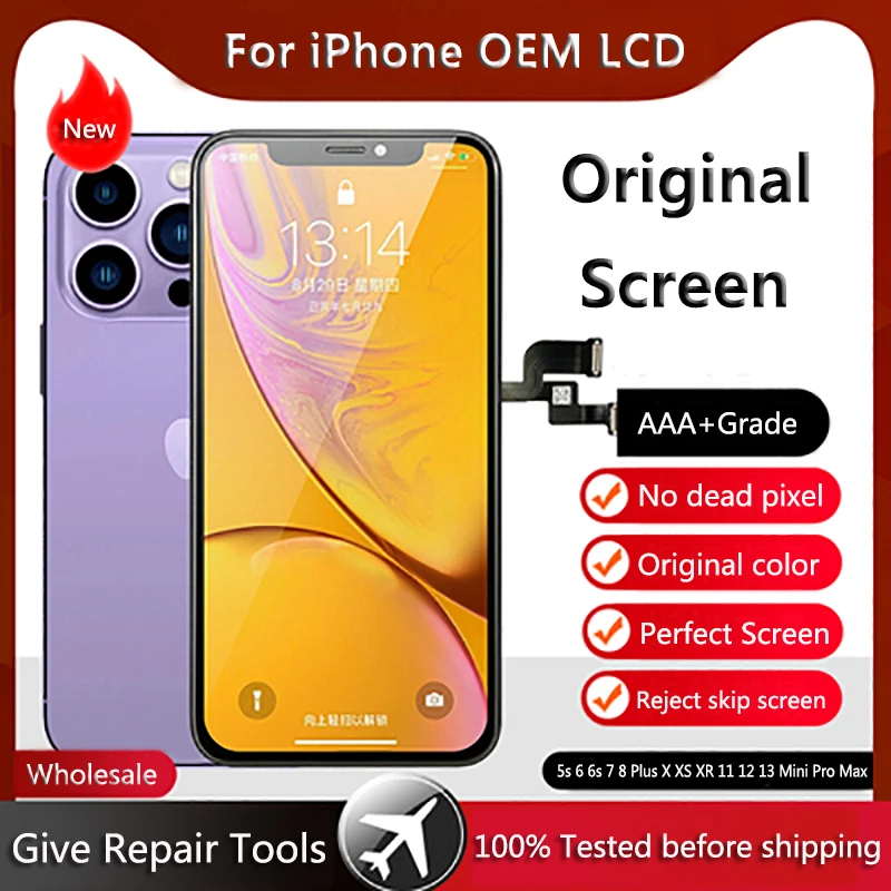 AAA-Grade-OEM-Original-Screen-Display-Assembly-For-iPhone-6-6s-7-8-Plus ...