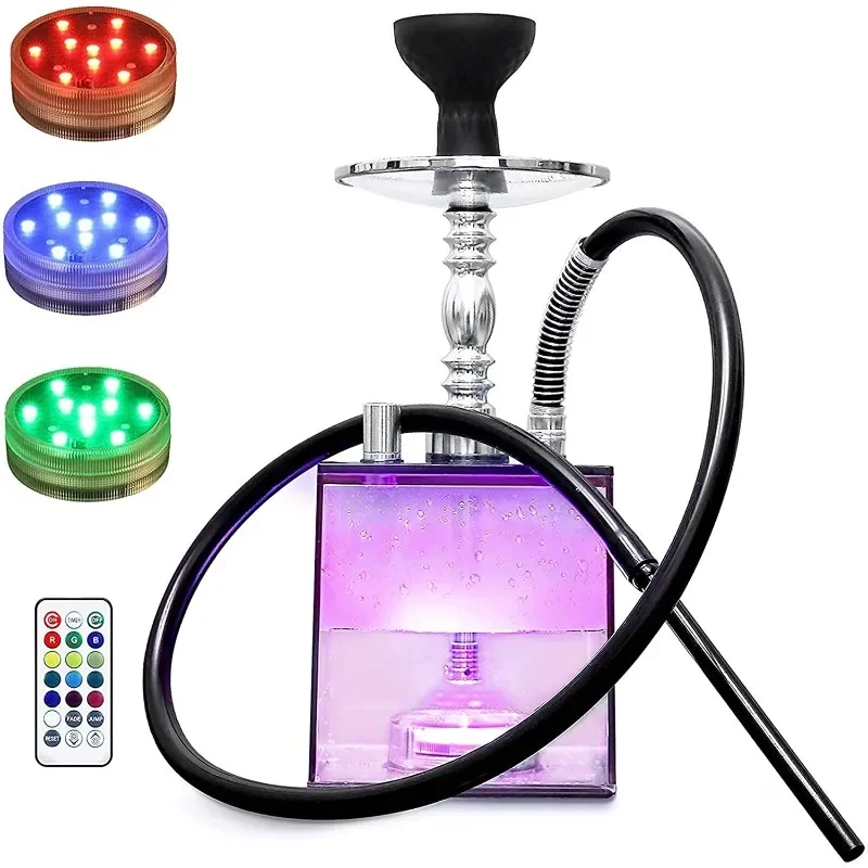 Acrylic-Hookah-Set-Shisha-Box-Nargile-Sheesha-Narguile-Chicha-Cachimbas ...