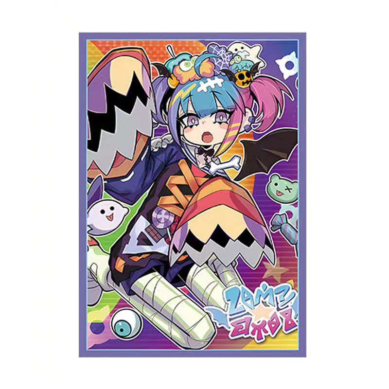 100PCS-63x90mm-Trading-Cards-Protector-Holographic-Animation-YuGiOh ...