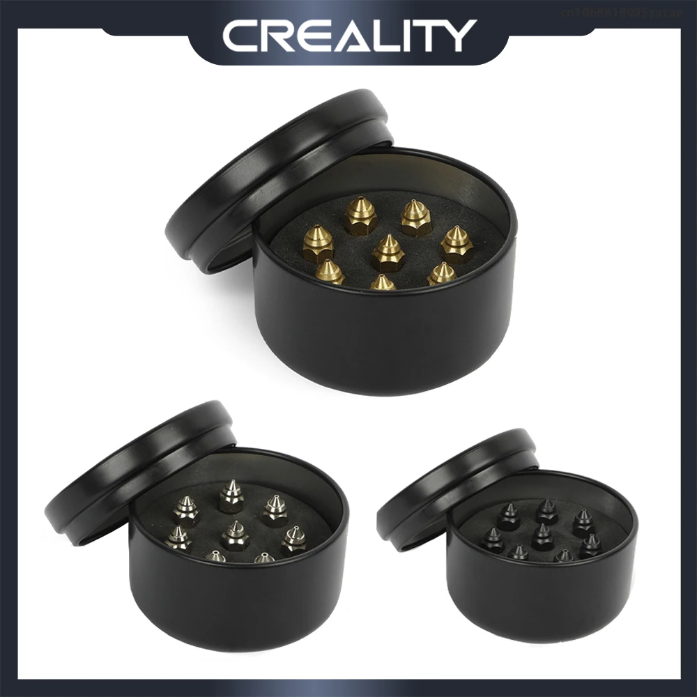 CREALITY New High-end Brass Nozzle Kit or Copper Alloy Nozzle Kit or ...