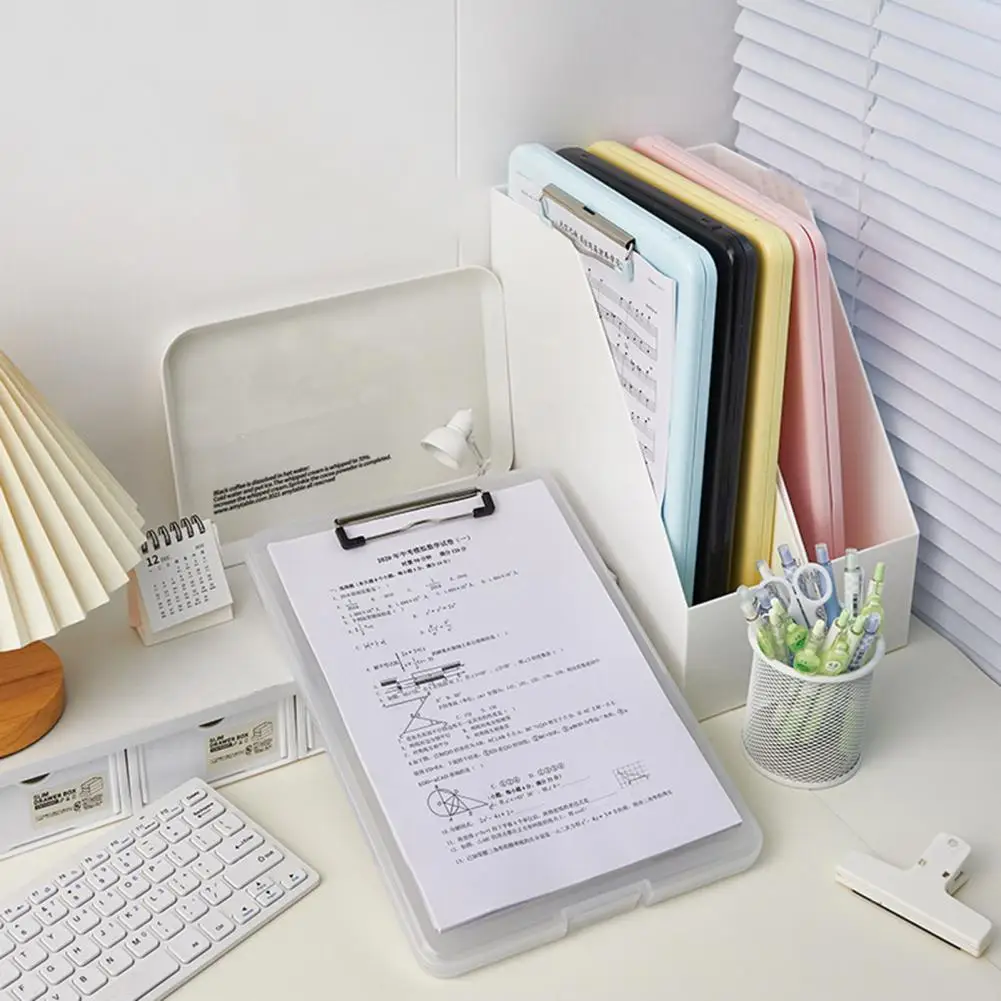 Practical Eco friendly Pen Slot Design A4 Document Paper File Storage ...