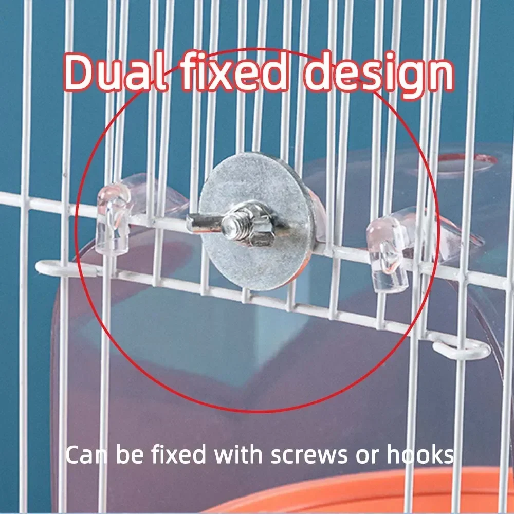 Lovebird-Budgerigar-for-Bird-New-Shower-Cage-Cockatiel-Bath-Accessory ...