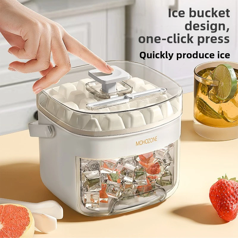 New Large Capacity DIY Household Food Grade Plastic Double-layer Ice ...
