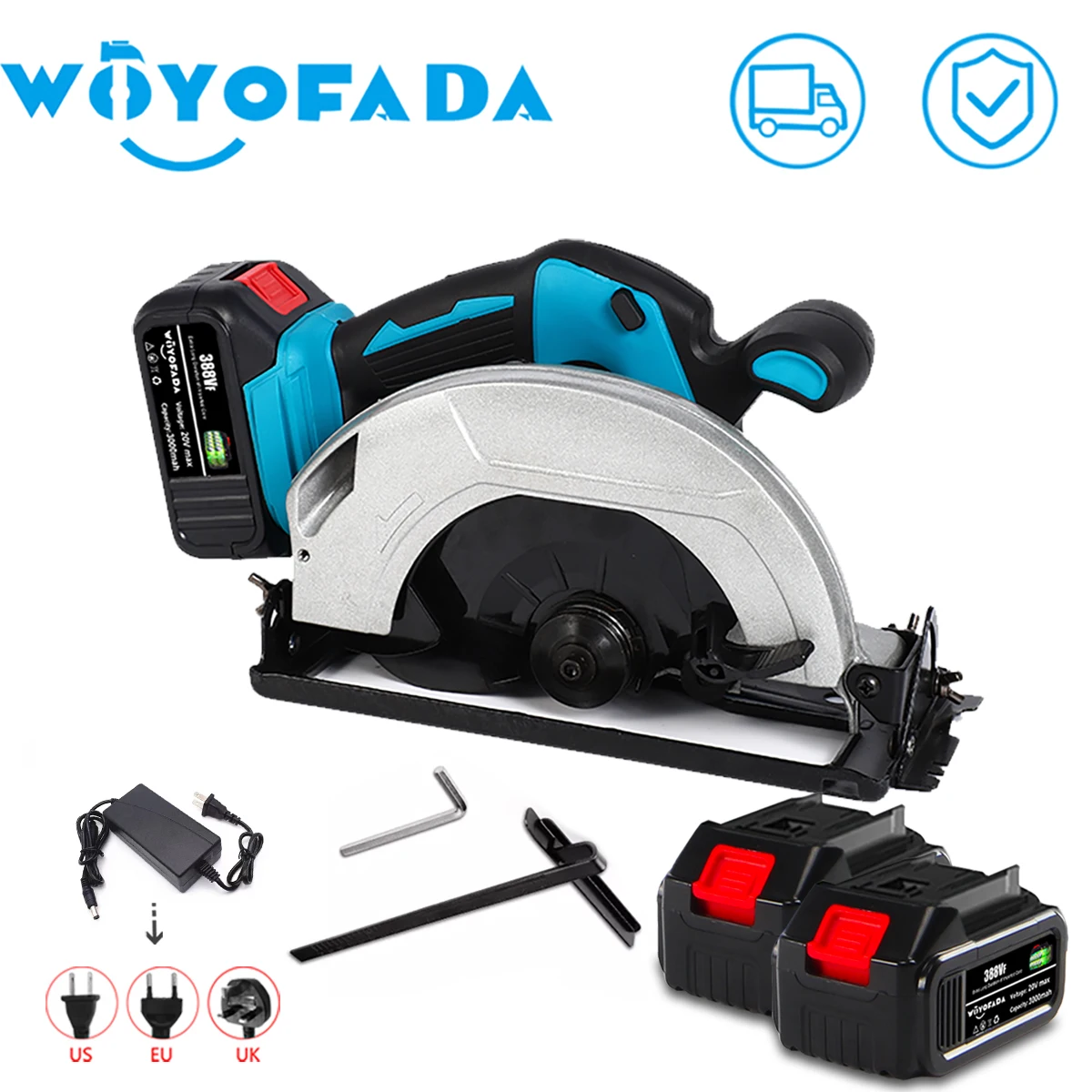 7-inch-Brushless-Electric-Circular-Saw-Handle-Power-Tools-Dust-Passage ...